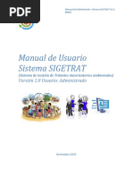 Manual de Usuario del Sistema SITRAD | PDF | Point and Click | Contraseña