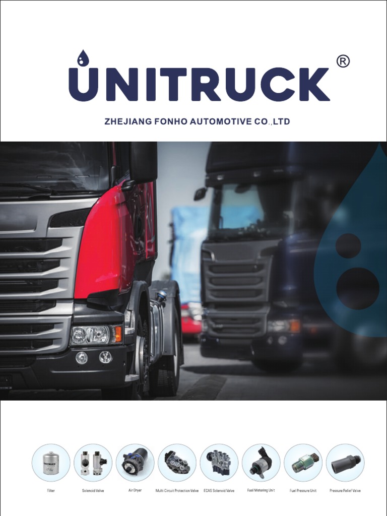 UNITRUCK Filters Air Dryer Solenoid Valve Catalogue 2019 V1 | PDF ...