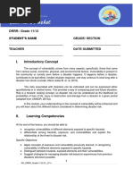 Q2 - DRRR - Learning Activity Sheet 3 | PDF | Emergency Management ...