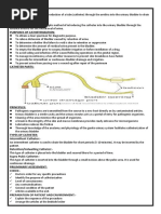 Catheterization Checklist | PDF | Catheter | Urology