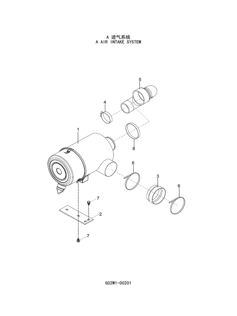 A G02W1-00201 Air Intake System | PDF