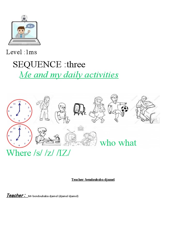 1ms Sequence 3 With All Flash Card by Djameldjamel | PDF | Learning | Flashcard