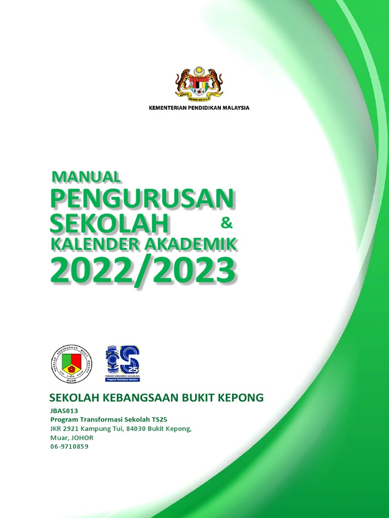 Manual Pengurusan SKBK 2022 2023 | PDF | Karier & Perkembangan