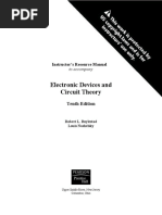 Solutions For Exercises in Microelectronic Circuits, 8th Edition - Adel Sedra & Kenneth C. Smith ...