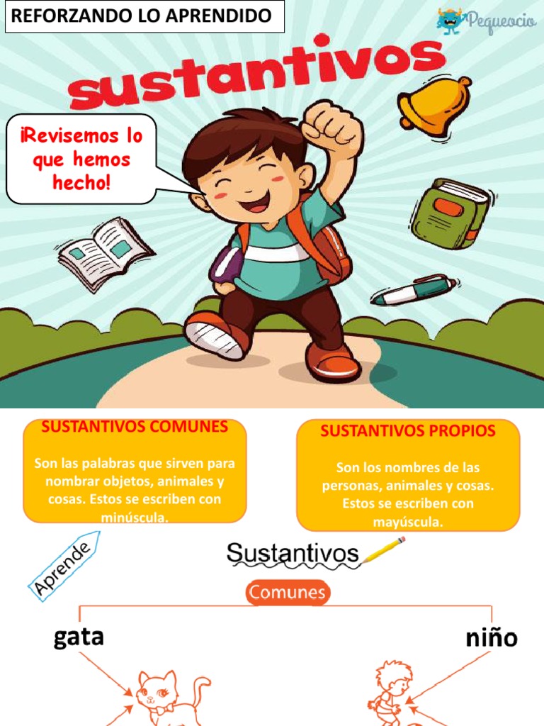 Sustantivos Comunes Repaso. | PDF