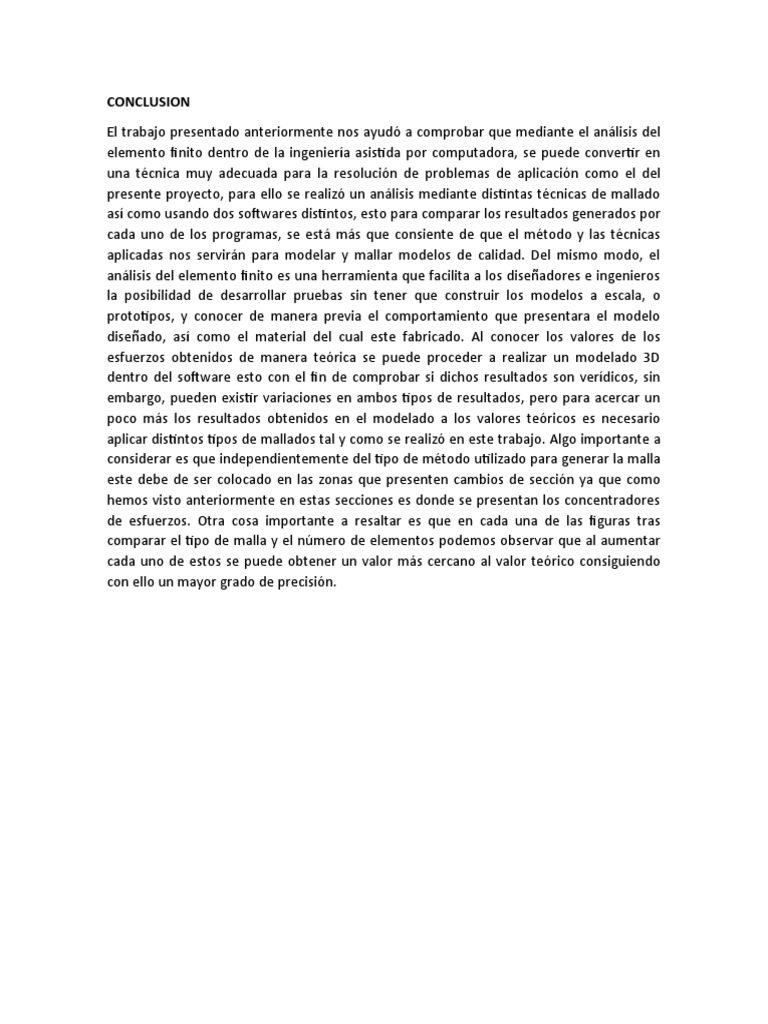 CONCLUSION | PDF | Informática