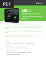 MB460 Datasheet | PDF | Access Control | Usb