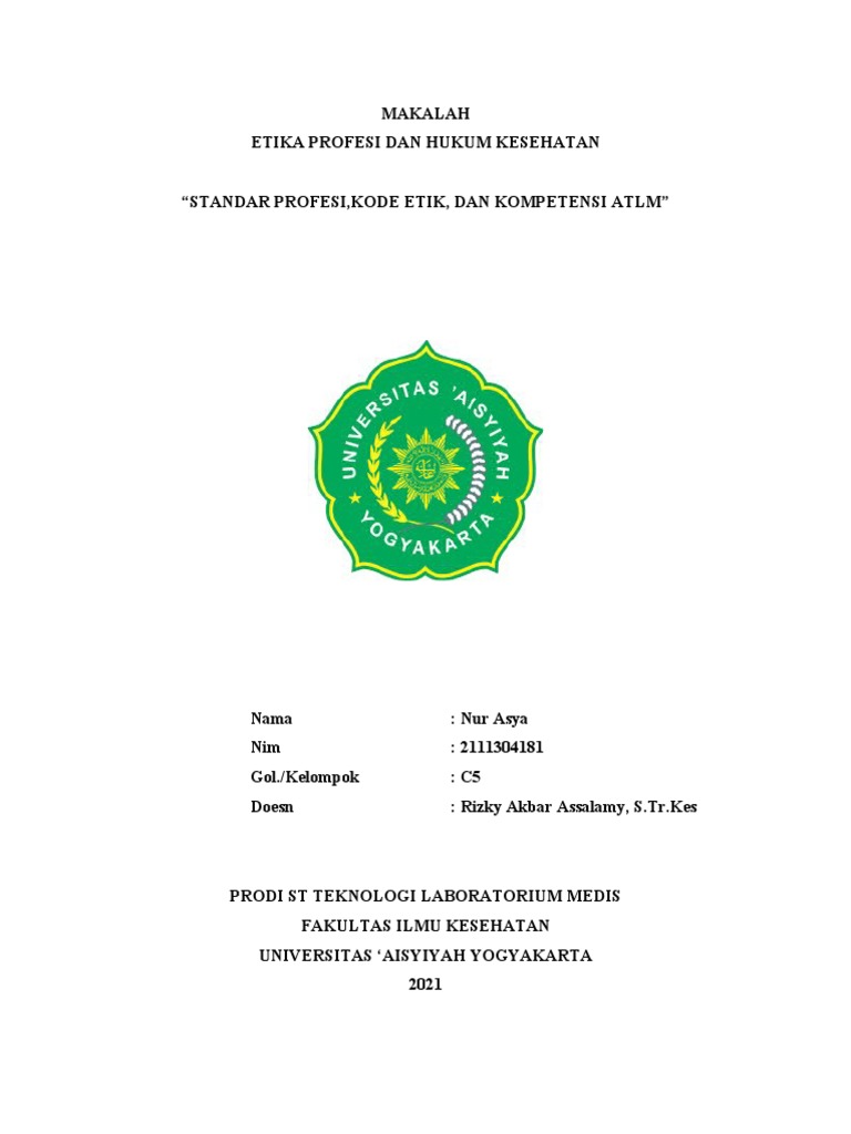 Makalah Ephk C | PDF | Sains & Matematika