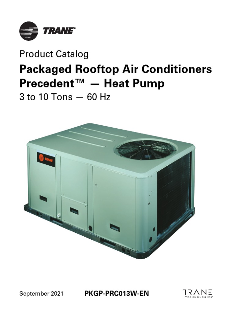 Trane Voyager Unit Details | PDF | Heat Exchanger | Thermostat