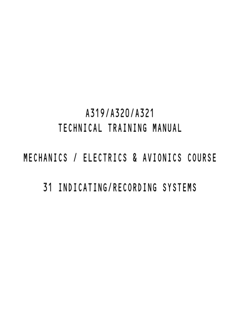 TTM Single Aisle Line & Base Ata 31 | PDF | Aviation | Aircraft
