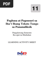 Task 1 Part C Instructional Materials | PDF | Education Theory | Pedagogy
