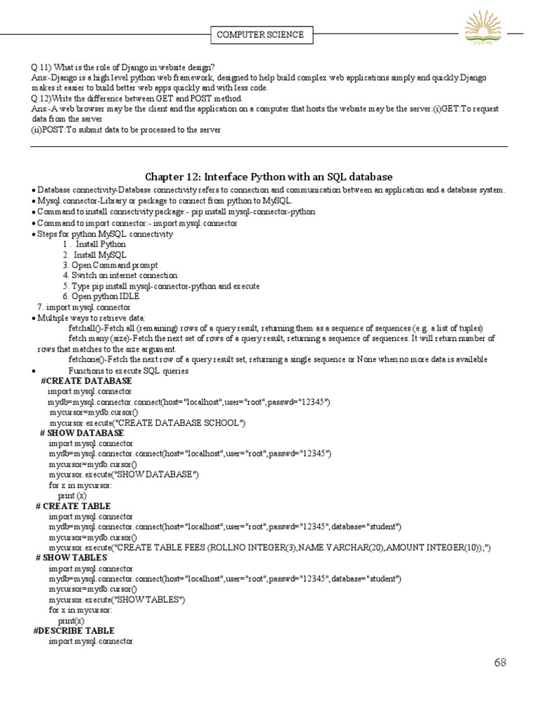 Interface Python With Sql Databases An In Depth Guide To Connecting 4373