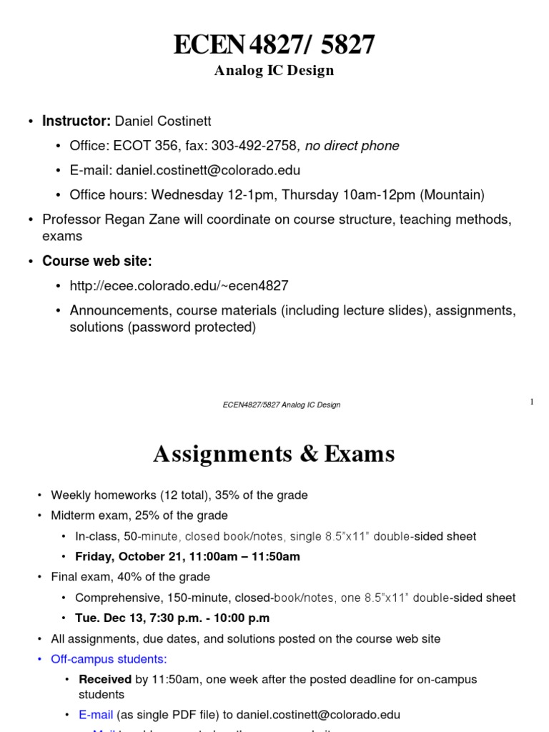 ECE Notes | PDF | Electronic Circuits | Analogue Electronics