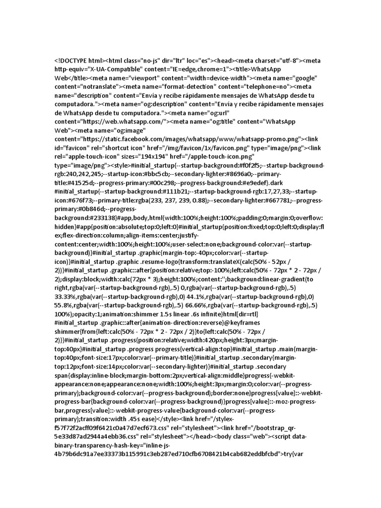 DOCTYPE HTML | PDF | Software Development | Data Serialization Formats