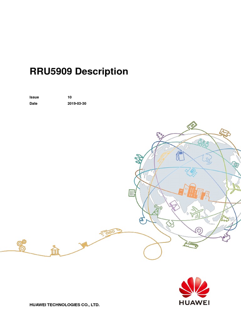 Huawei RRU5909 Description | PDF | Lte (Telecommunication) | Gsm