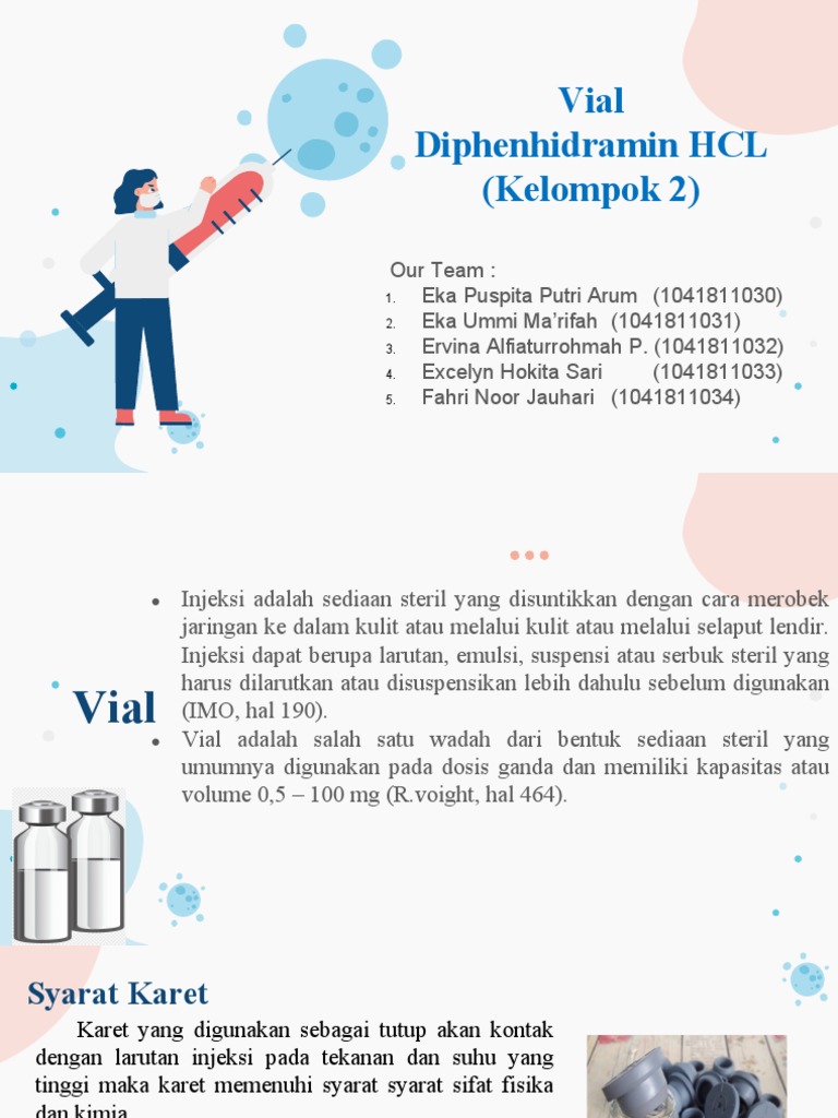 Vial Diphen HCL | PDF