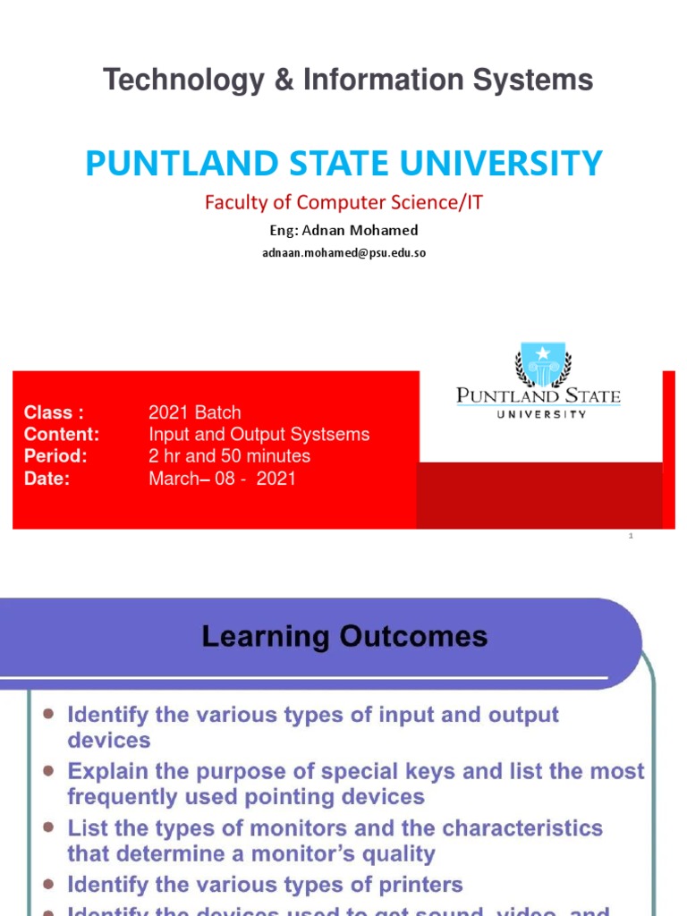 Chapter 5 Input and Output Systems | PDF
