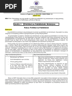 Barrio Module Handout | PDF