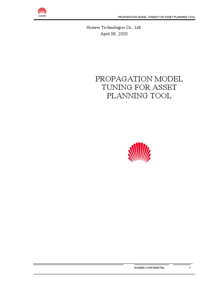 Propagation Model Tuning Guide | PDF | Radio Propagation | Radio