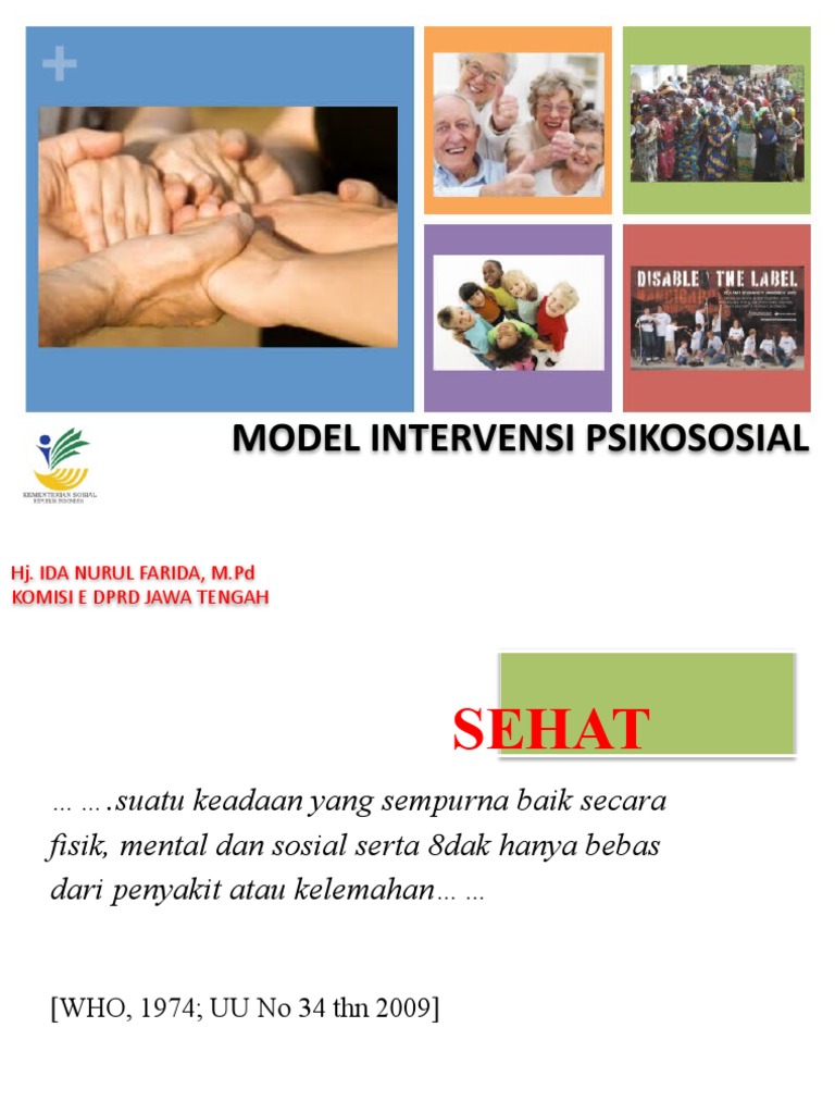 Model Intervensi Psikososial | PDF