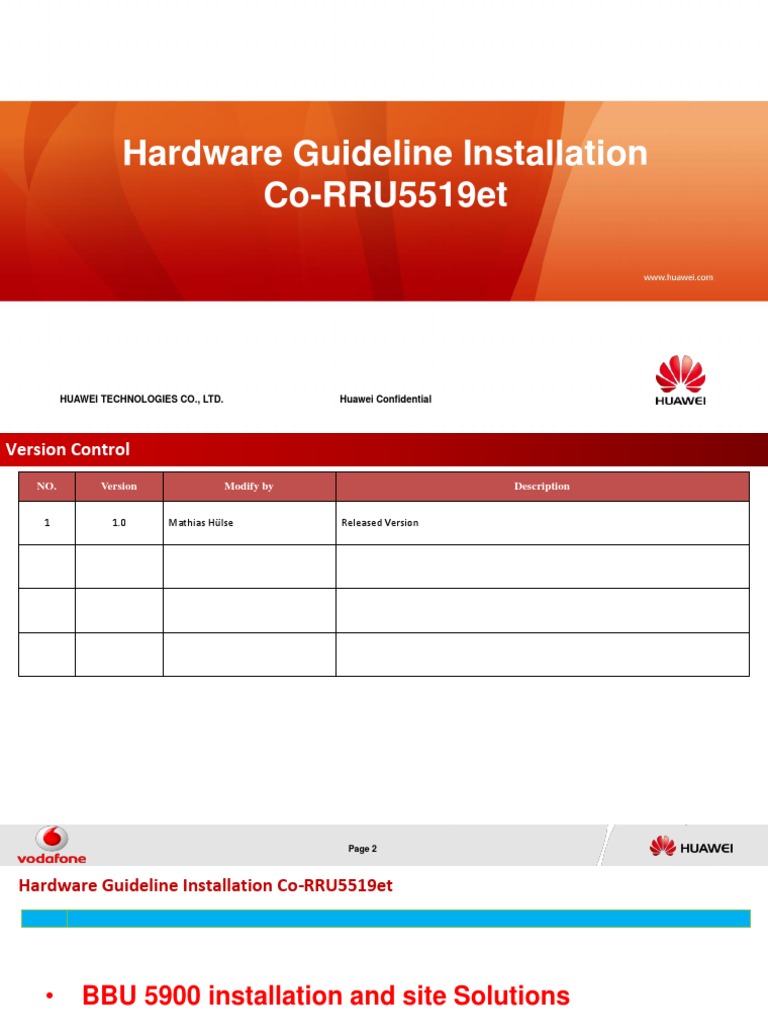 700M800M900M RRU5519et | PDF