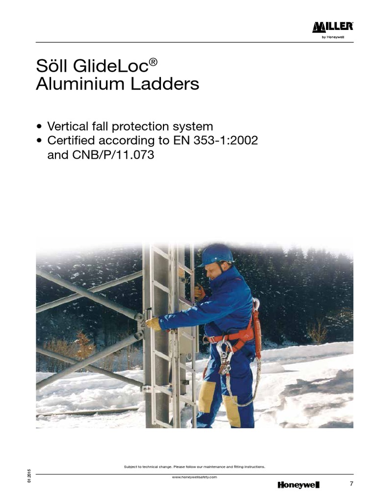 Soell Steigschutztechnik Katalog ENG | PDF | Galvanization | Ladder