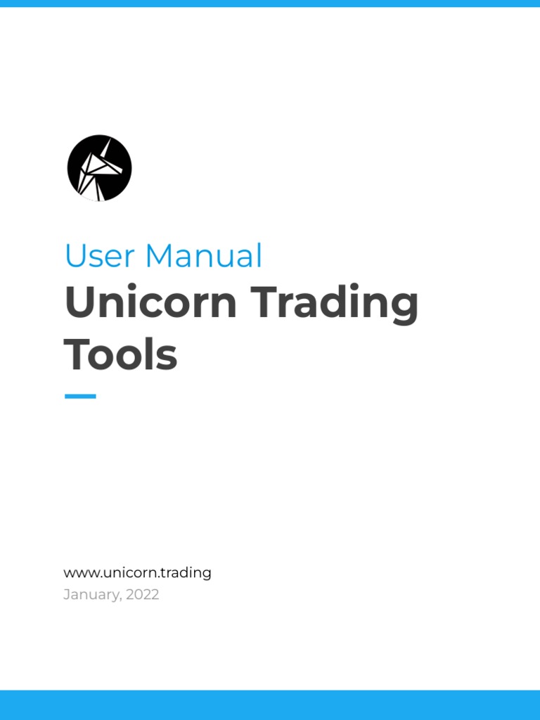 Unicorn Trading User Manual | PDF | Algorithmic Trading | Computing