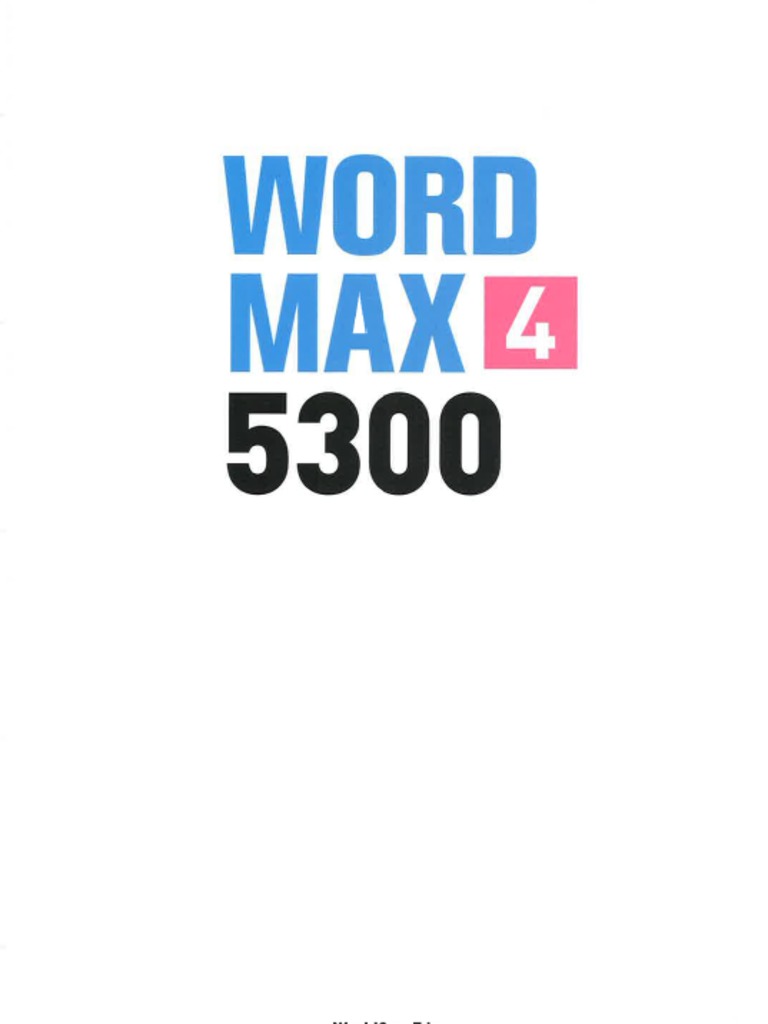 Word Max 5300 4 | PDF