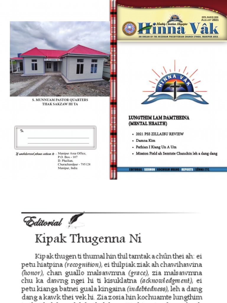 Hinna Vak August 2021 | PDF | Abrahamic Religions | Christian ...