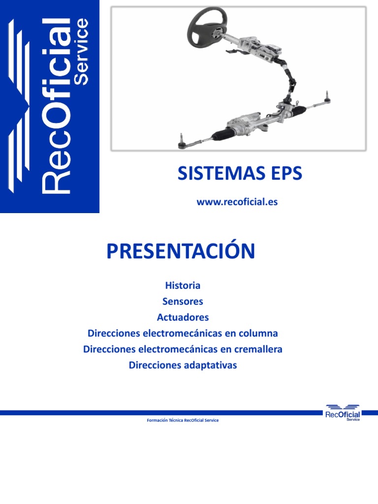 Sistemas Eps Pdf Engranaje Motor Eléctrico