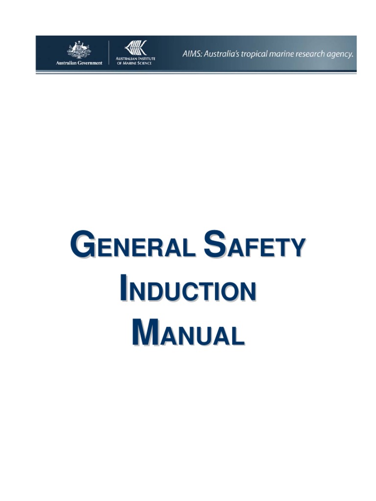 General Safety Induction Manual | PDF | Occupational Safety And Health ...