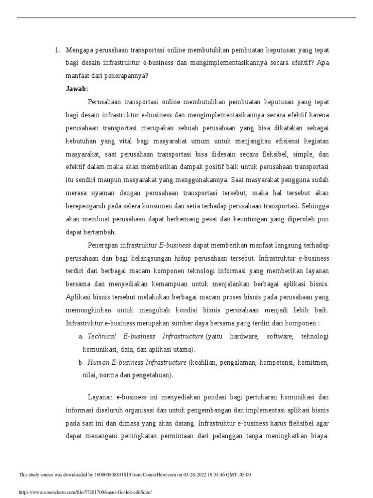 Kasus Go Jek Edit5 | PDF