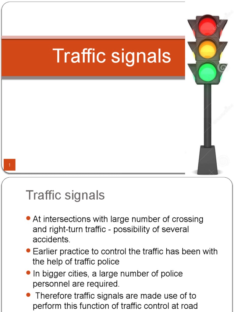 Traffic Signals | PDF | Traffic | Traffic Light
