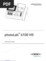 Spectroquant (Nova 60 Merck) | PDF | Safety | Menu (Computing)