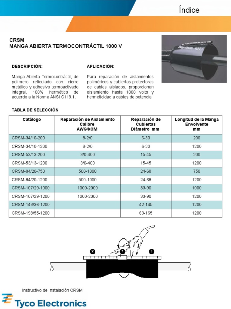 Raychem Data Sheet | PDF