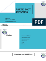 Diabetic Foot Ulcer NCP | PDF | Diabetes | Wound