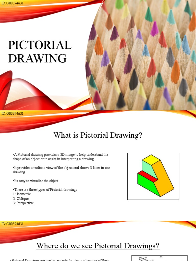 Pictorial Drawing Powerpoint | PDF | Perspective (Graphical) | Drawing