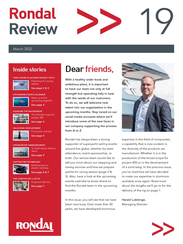 Rondal-Newsletter-Issue 19 - March 2022 | PDF | Composite Material