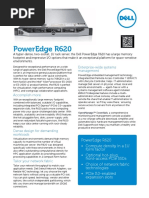Dell Poweredge r630 Spec Sheet | PDF | Solid State Drive | Hard Disk Drive