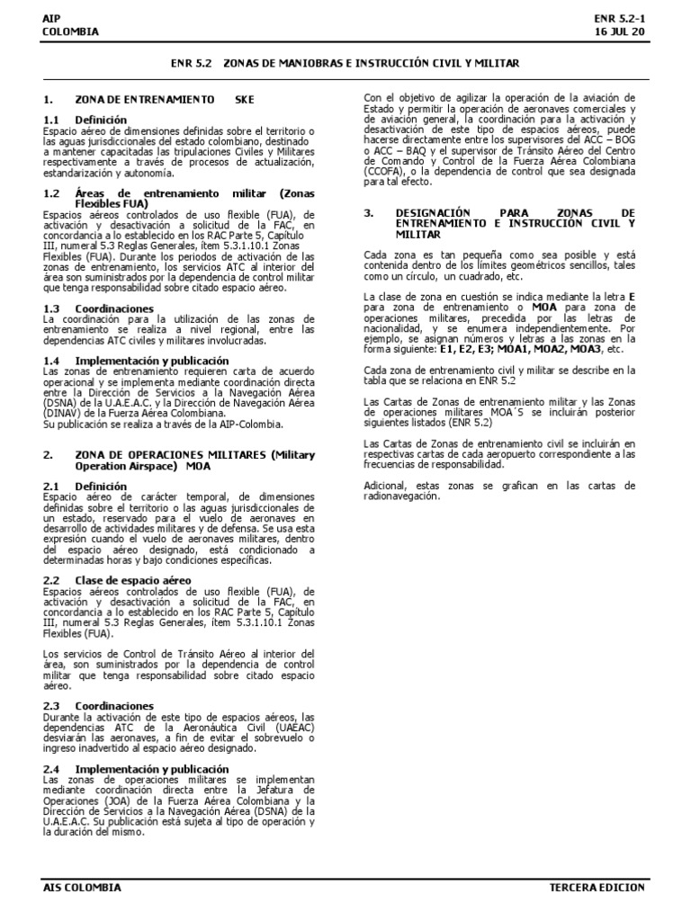 32 Enr 5.2 | PDF | Control de tráfico aéreo | Transporte
