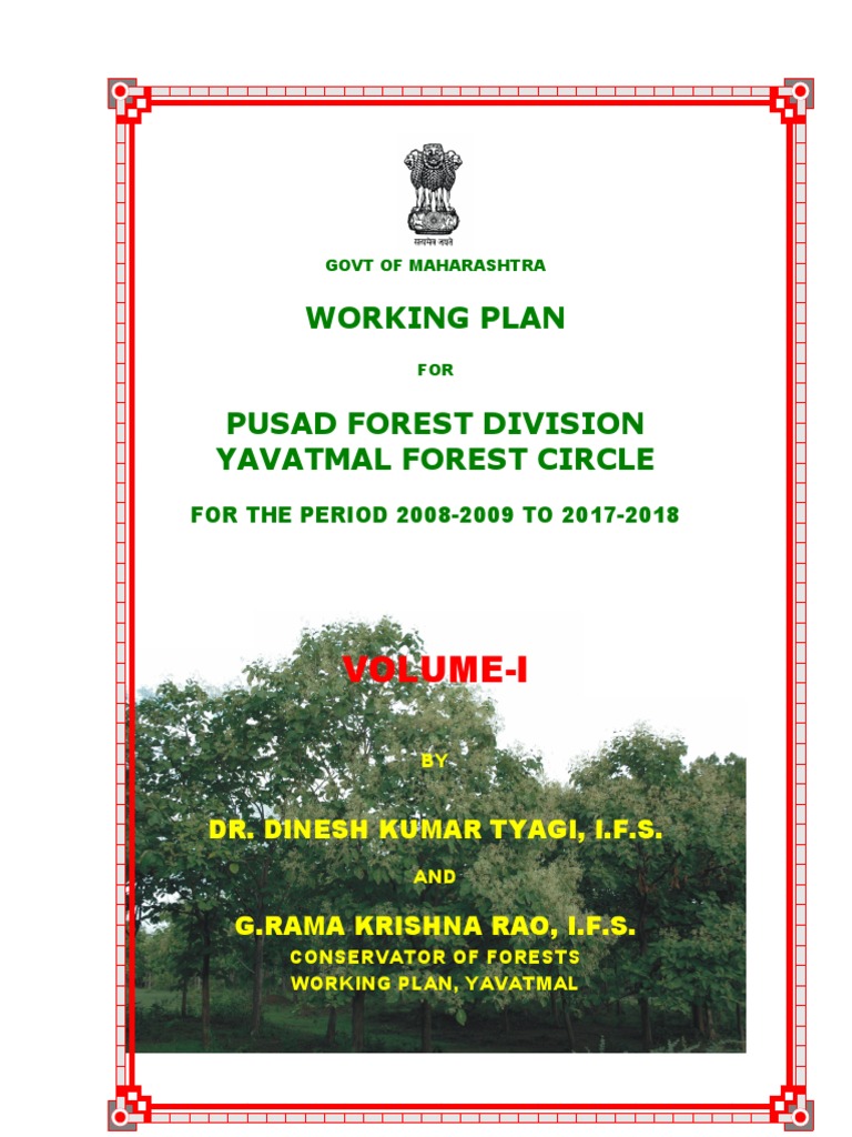 Flora and Fauna of Pusad District | PDF | Plantation | Forests