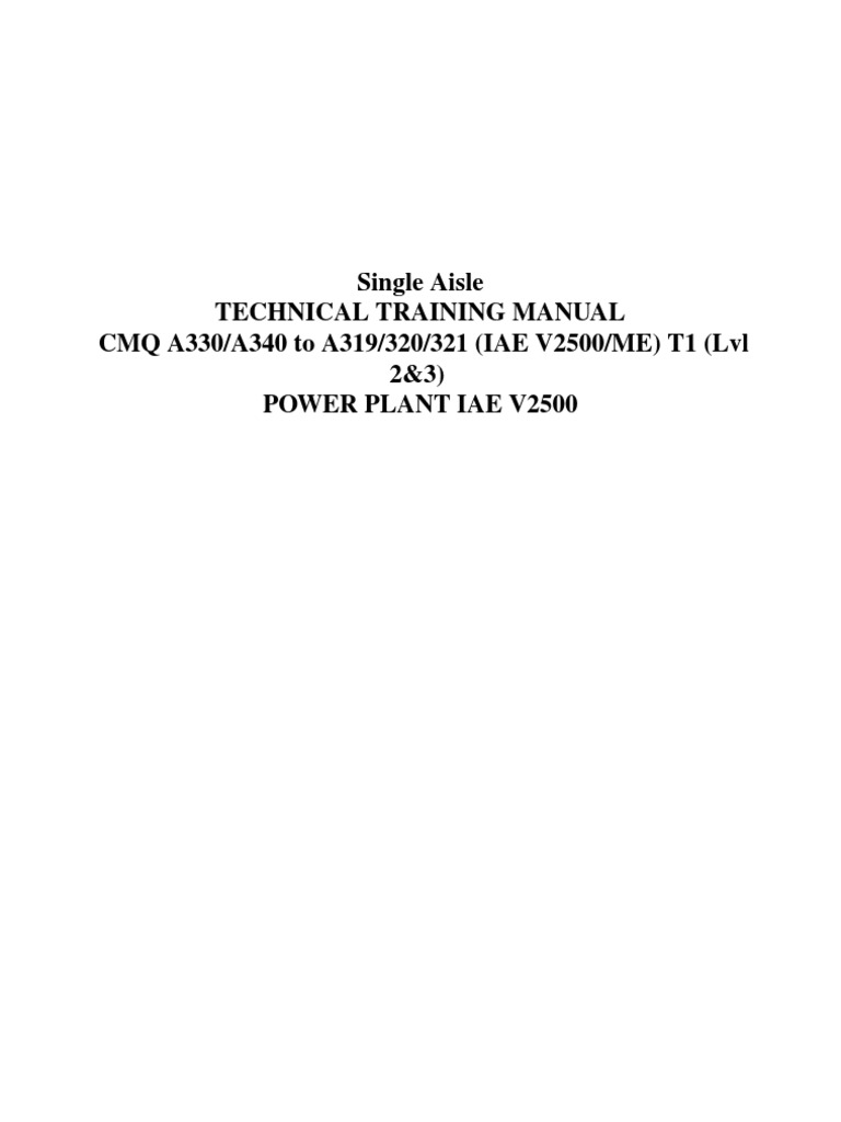Ata 71 A 80 Power Plant Iaev 2500 | PDF | Engines | Mechanical Engineering
