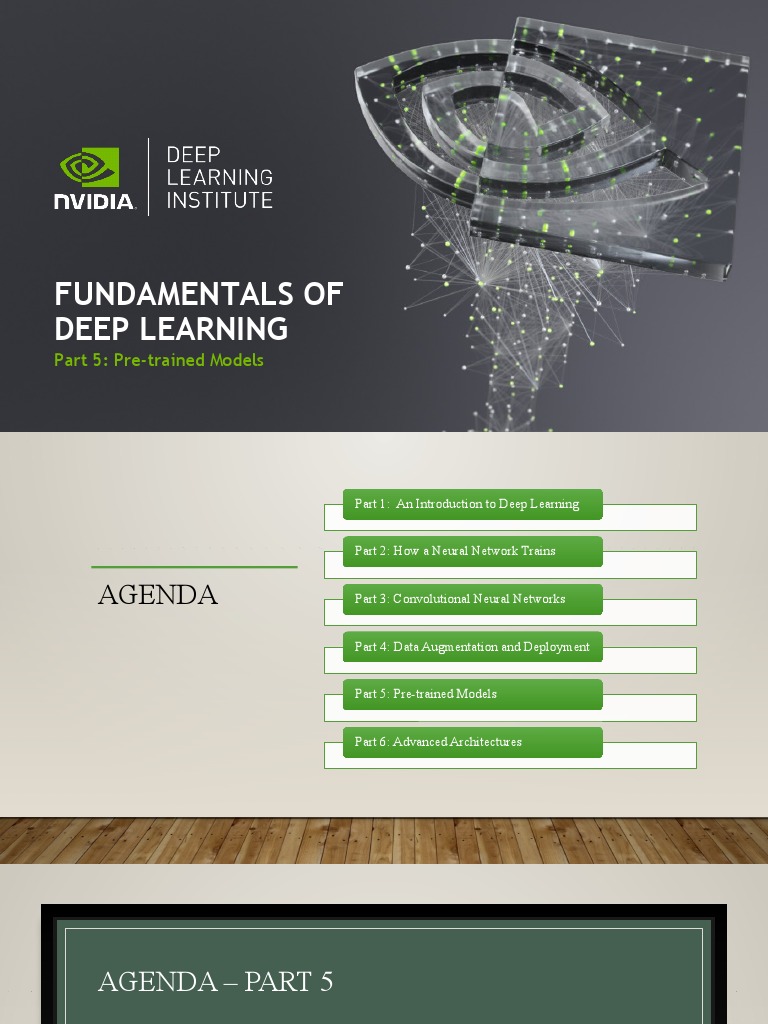 Fundamentals of Deep Learning: Part 5: Pre-Trained Models | Download ...