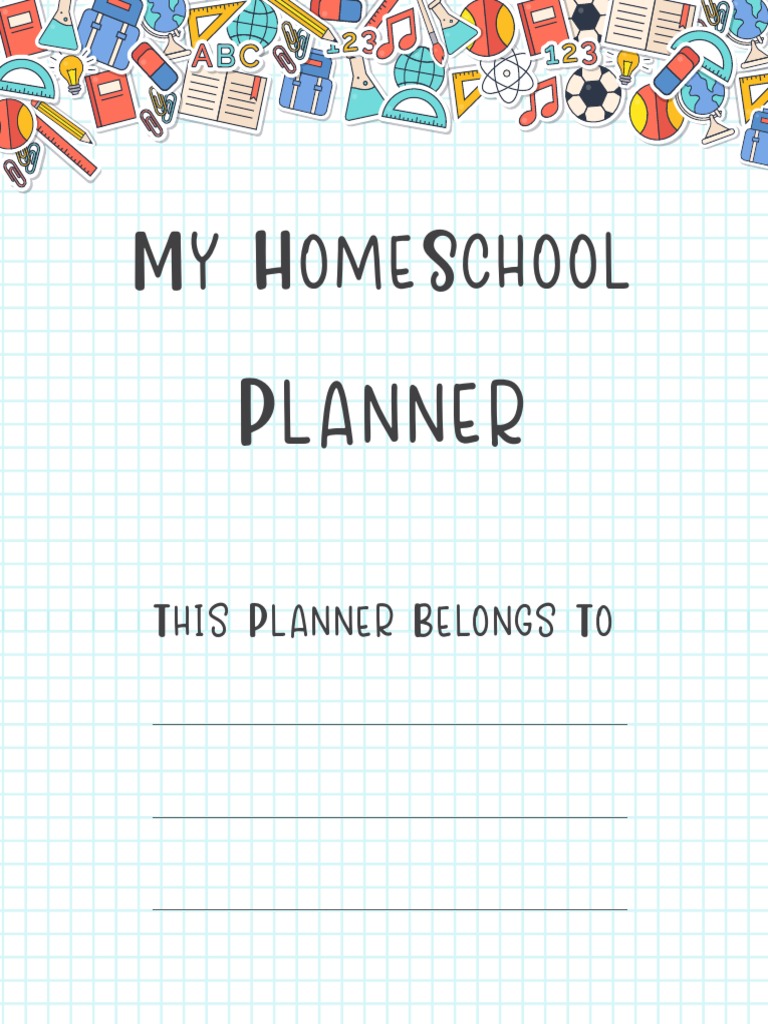 Homeschool Planner Binder Printable | PDF | Computing | Software
