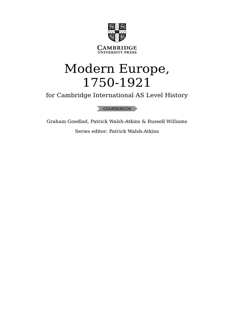 Dokumen - Pub Cambridge International As Level History Modern Europe ...