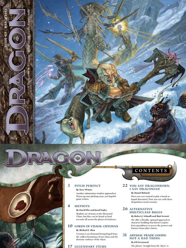 Dragon Magazine 421 | PDF | Dragonlance | Dungeons & Dragons