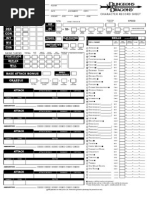 Dungeons & Dragons 3.5 Character Sheets