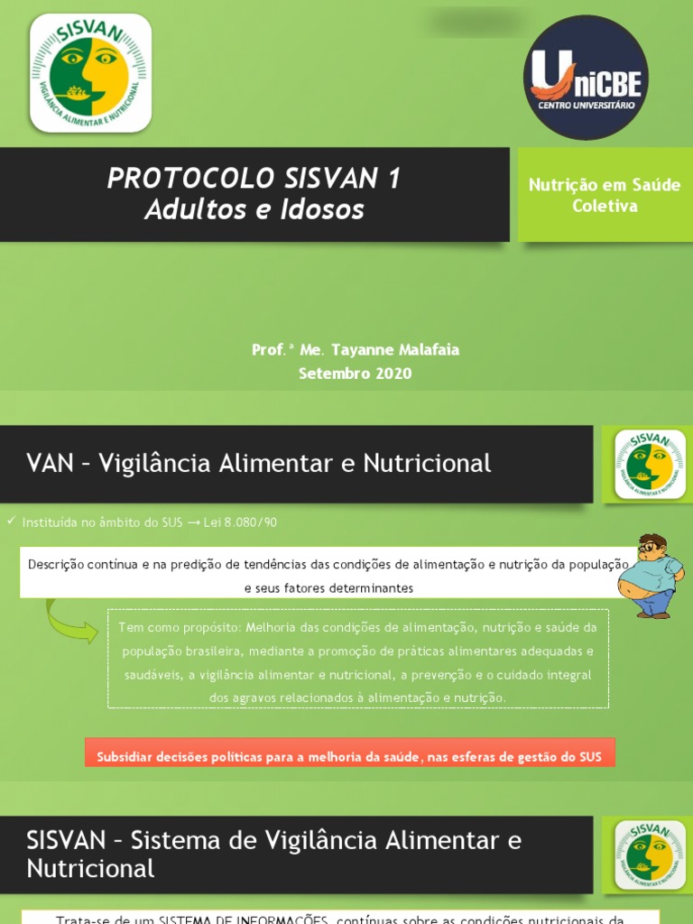 SISVAN: Guia de Vigilância Nutricional | PDF | Diabetes | Índice de ...