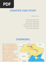 Chernobyl Case Study | PDF | Chernobyl Disaster | Radioactive Contamination