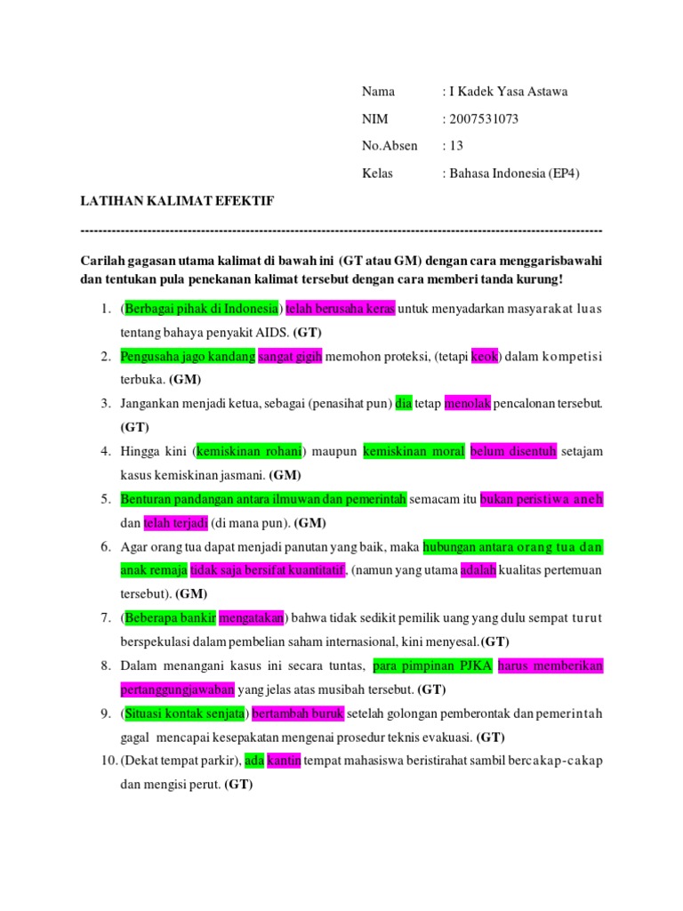 I Kadek Yasa Astawa | PDF